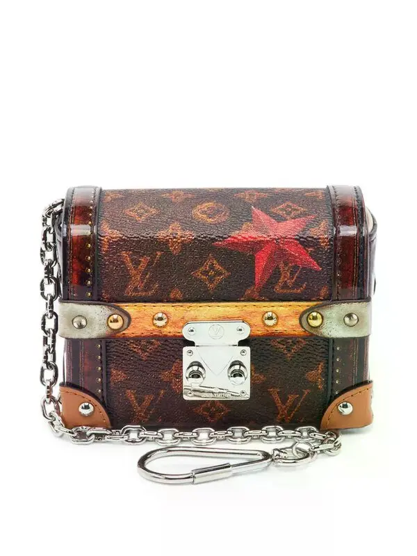 LOUIS VUITTON Essential Trunk Bag Charm