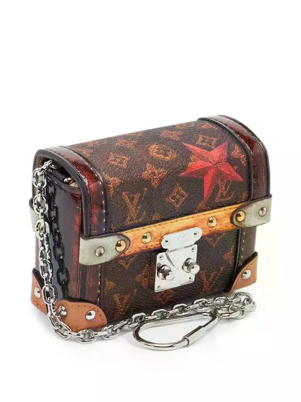 LOUIS VUITTON Essential Trunk Bag Charm