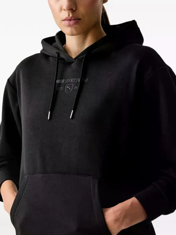 PUMA Logo-embroidered Hoodie
