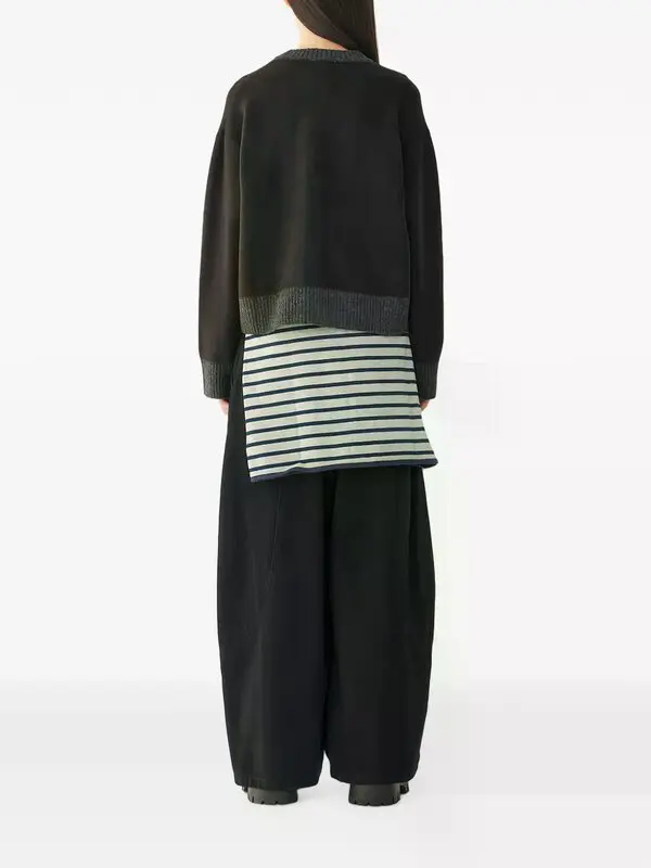 STUDIO TOMBOY Panelled Baggy Trousers