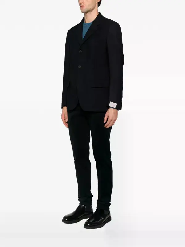 Corneliani Textured Single-breasted Blazer