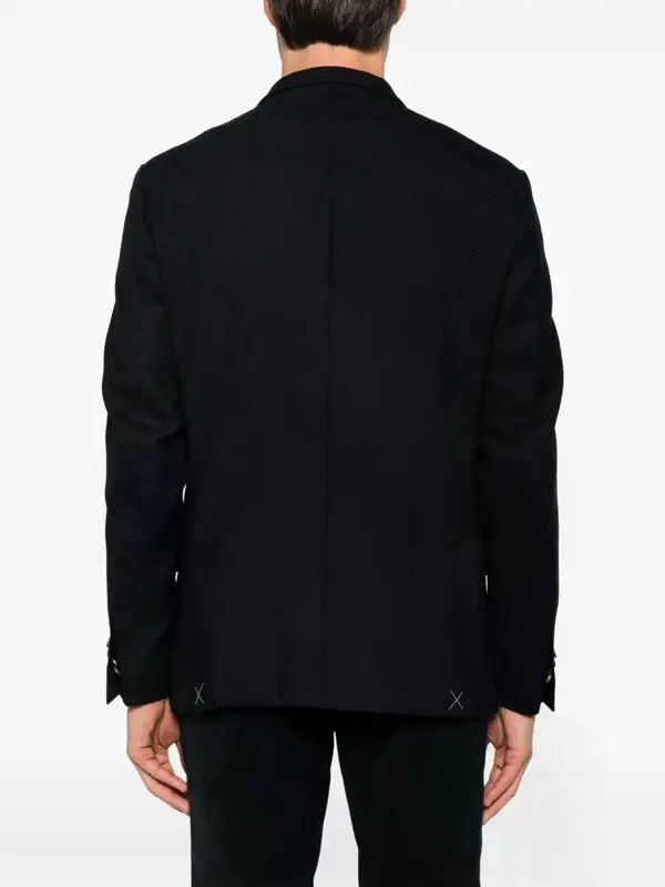 Corneliani Textured Single-breasted Blazer