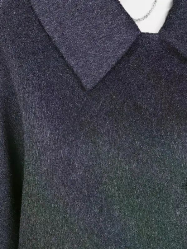 GIOVANNI PARIS Pascale Spread-collar Button-up Jacket