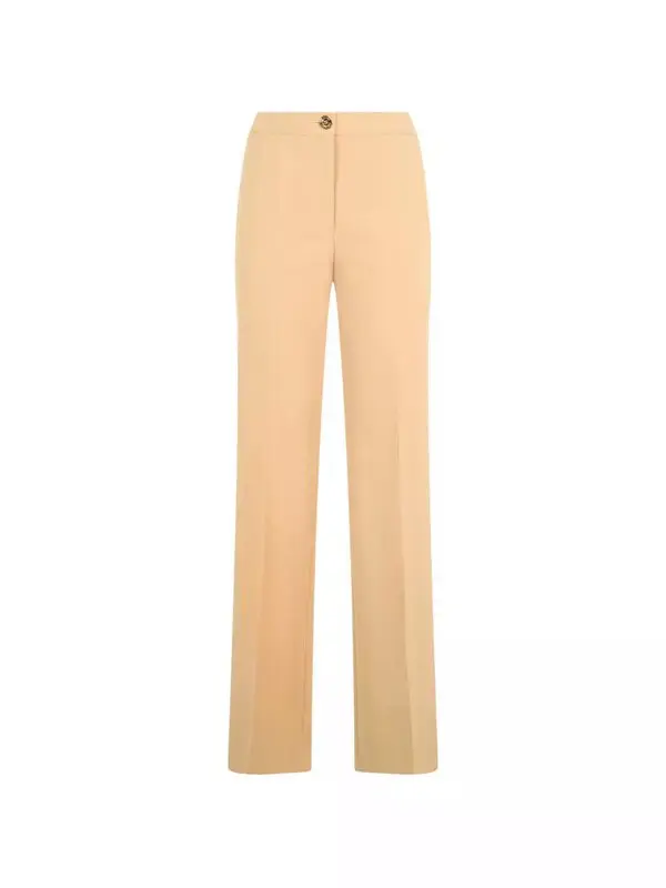 Moschino Pressed-crease Straight-leg Trousers