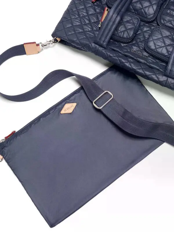 Mz Wallace Medium Metro Quilted Tote Bag - Blue
