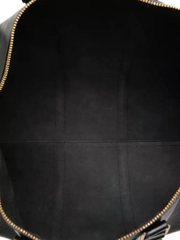 LOUIS VUITTON 1994 Epi Keepall 50 Travel Bag - Black
