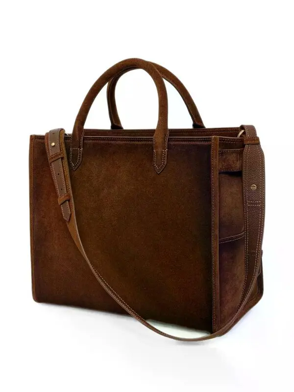 Zadig&Voltaire Wings-patch Suede Tote Bag
