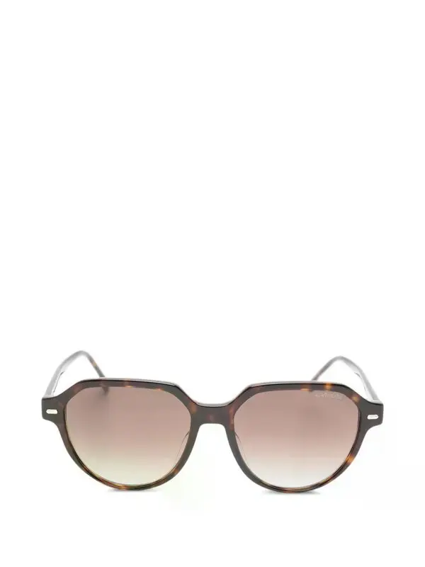Carrera Eyewear Tortoiseshell-effect Geometric-frame Sunglasses