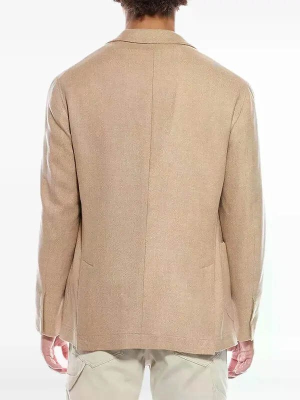 Brunello Cucinelli Single-breasted Notch-lapel Blazer - Neutrals