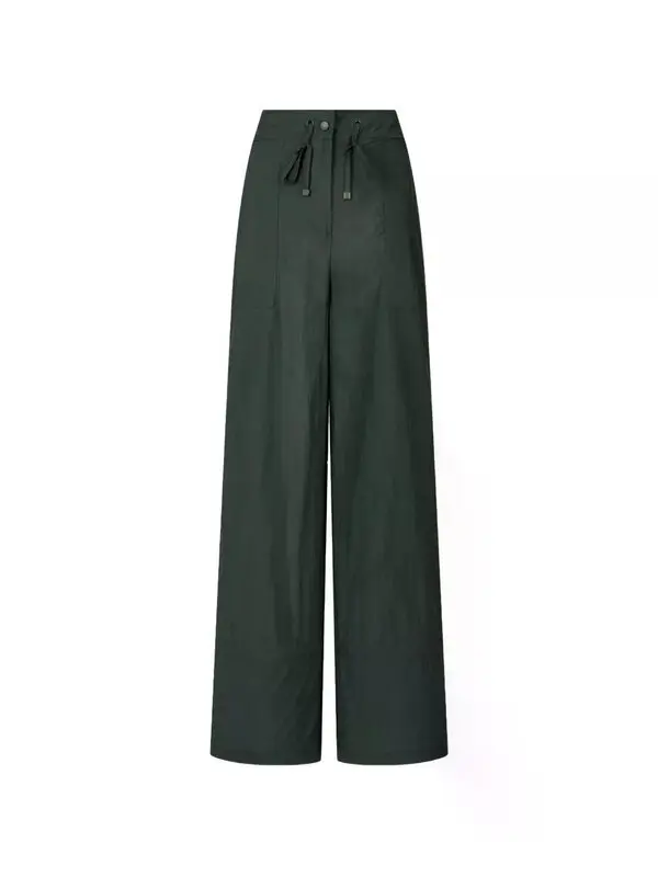 STUDIO TOMBOY Drawstring Wide-leg Trousers - Grey