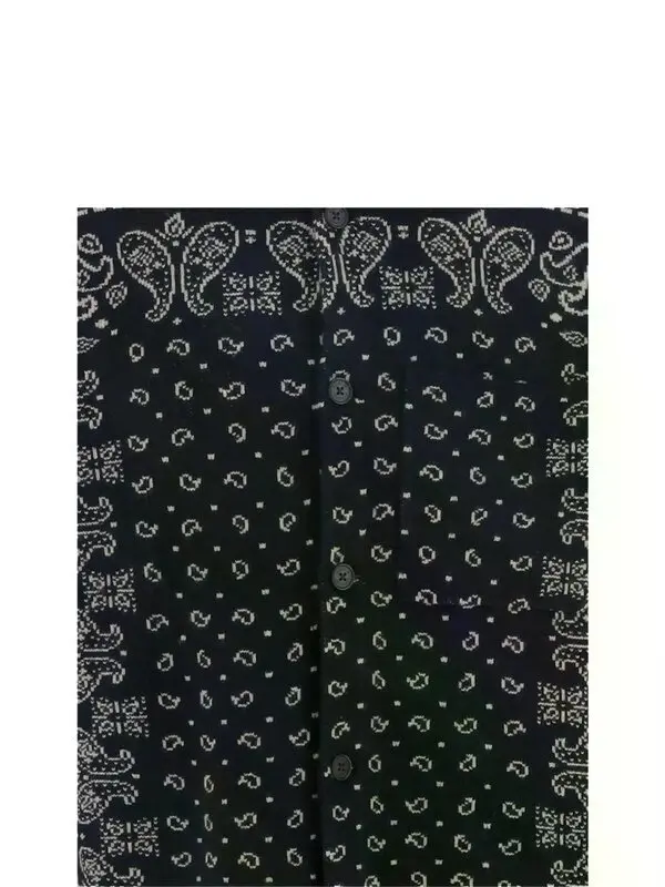 Guest In Residence Wild Rag Work Paisley Cashmere Shirt Jacket