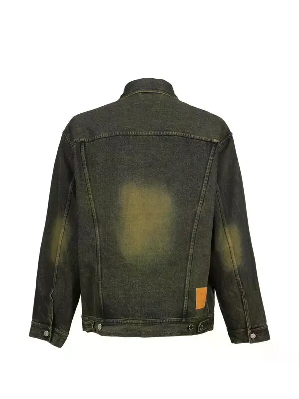 SONG FOR THE MUTE Faded-effect Denim Jacket