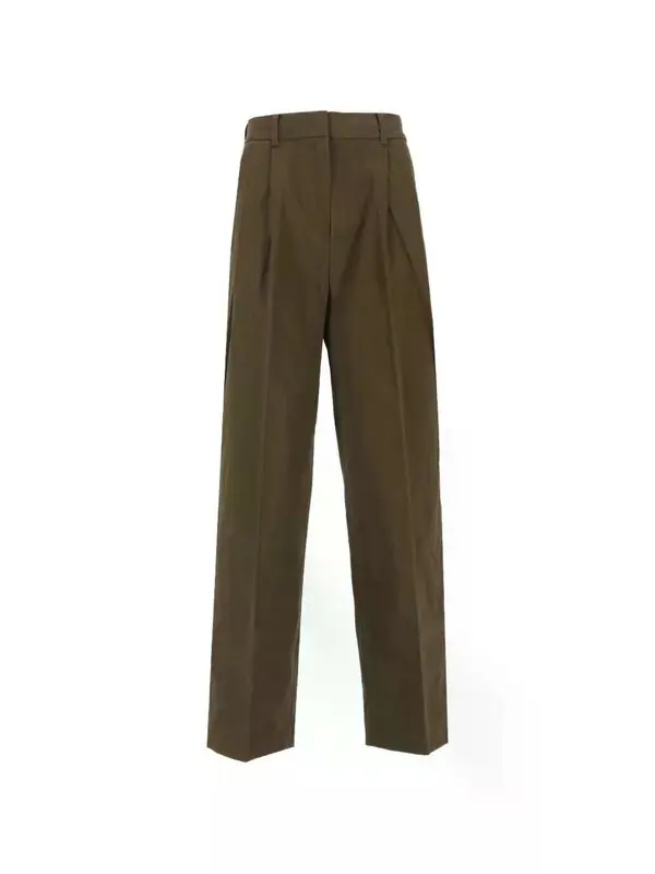 DUNST Double-pleated Wide-leg Trousers