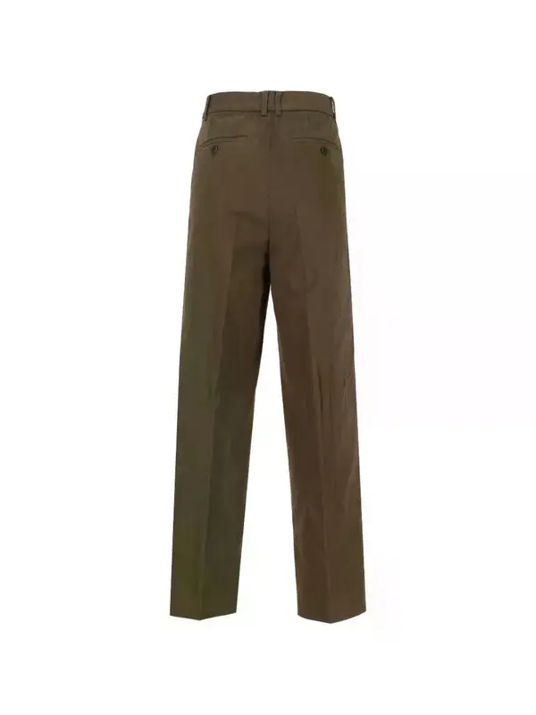 DUNST Double-pleated Wide-leg Trousers