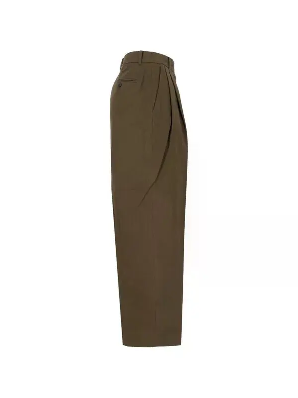 DUNST Double-pleated Wide-leg Trousers