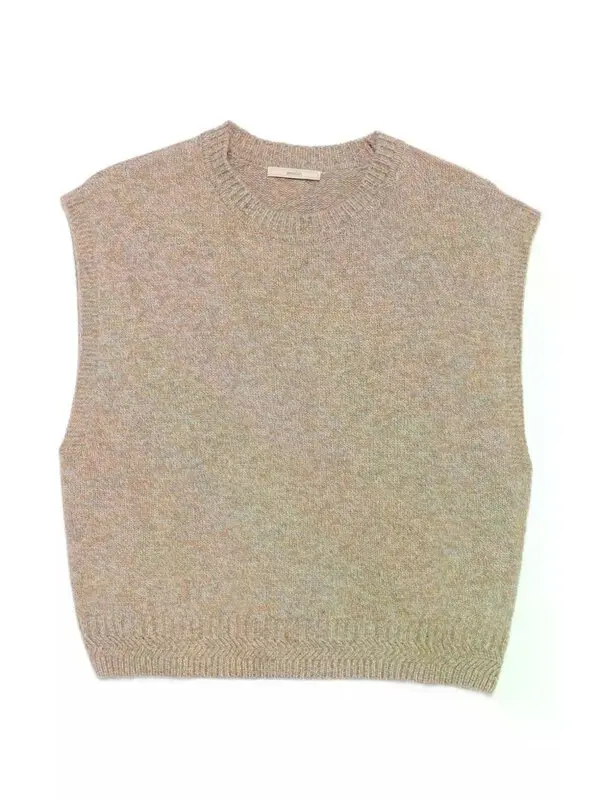 SESSUN Fabinino Knit Vest - Neutrals