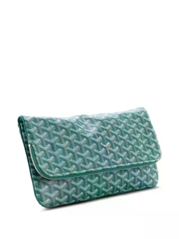 Goyard Saint Marie Coated Canvas Clutch Bag
