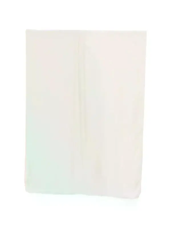 Max Mara Monogram-jacquard Frayed Scarf