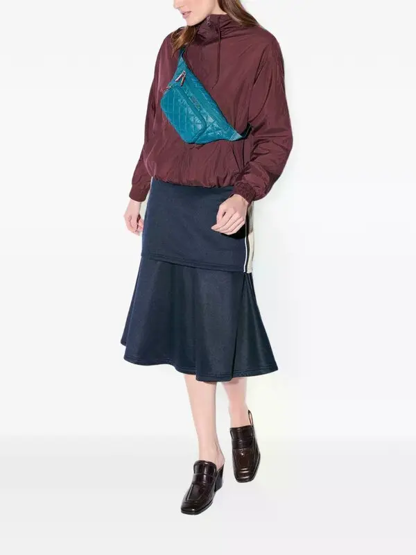 Mz Wallace Small Metro Quilted Belt Bag - Blue