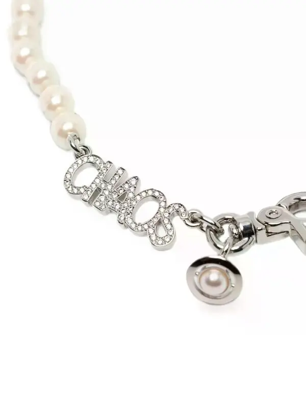 VIVIENNE WESTWOOD Chaos Orb Pearl Necklace