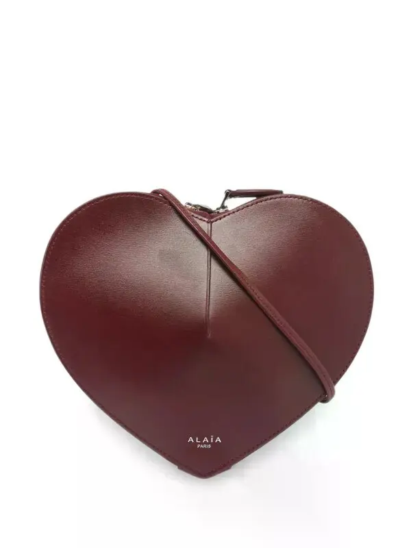 Alaïa Le Coeur Heart Shoulder Bag - Red