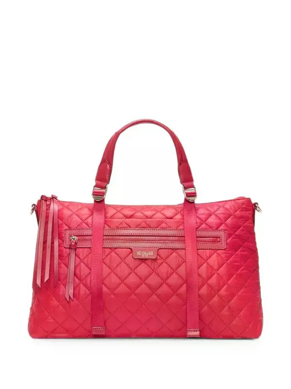 Mz Wallace Medium Park Quilted Tote Bag - Red