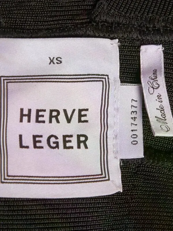 Herve Leger Embellished Bandage Mini Dress