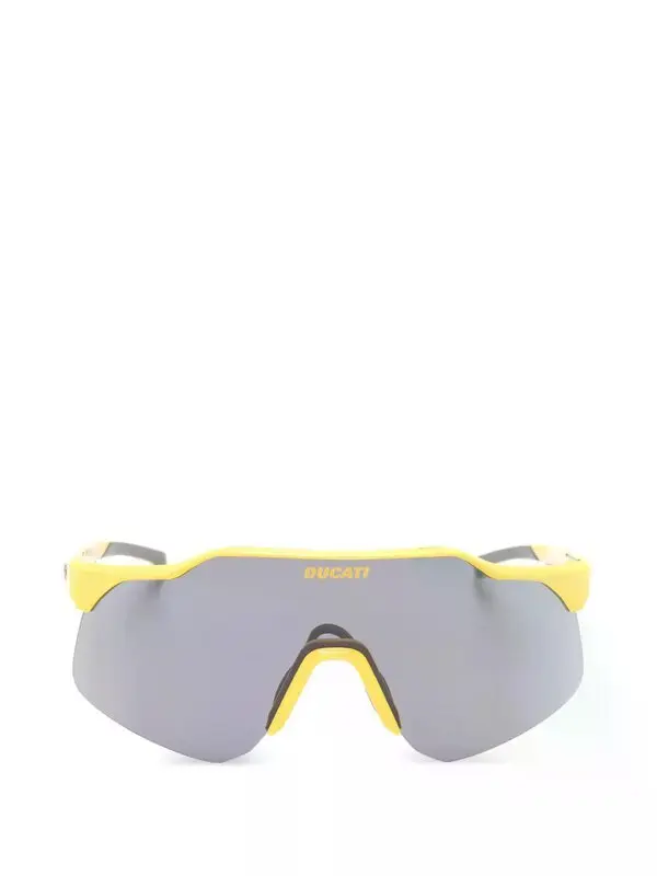 Carrera Eyewear X Ducati Geometric-frame Sunglasses - Yellow