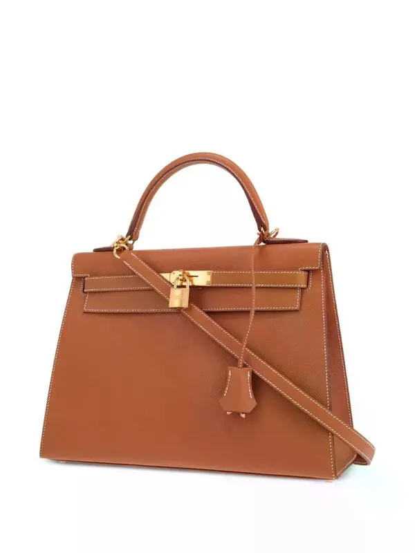 Hermès 2023 32 Kelly Tote Bag - Brown