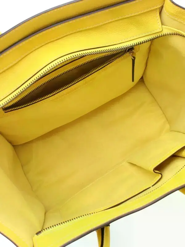 Celine 2000-2015 Mini Leather Luggage Tote Bag