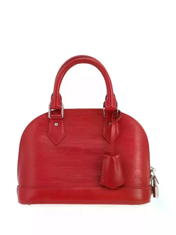 LOUIS VUITTON 2013 Bb Alma Tote Bag - Red