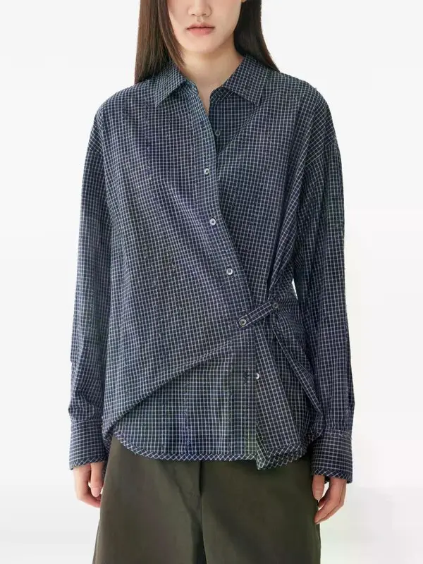 STUDIO TOMBOY Check Cotton Shirt