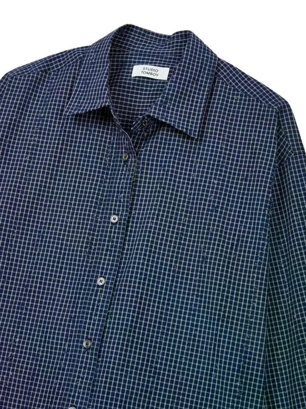 STUDIO TOMBOY Check Cotton Shirt