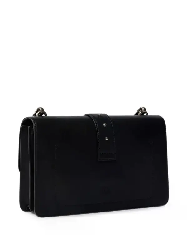 Pinko Medium Love Bag One Leather Handbag With New Buckle