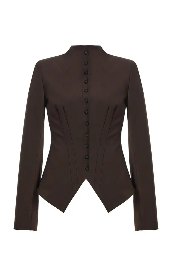 Staud Adrian Twill Jacket