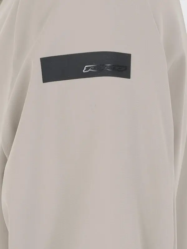 RRD Single-breasted Knee-length Trench Coat In Technical Fabric