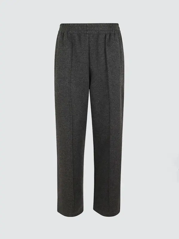Brunello Cucinelli Wide-leg Cotton-blend Jogging Pants