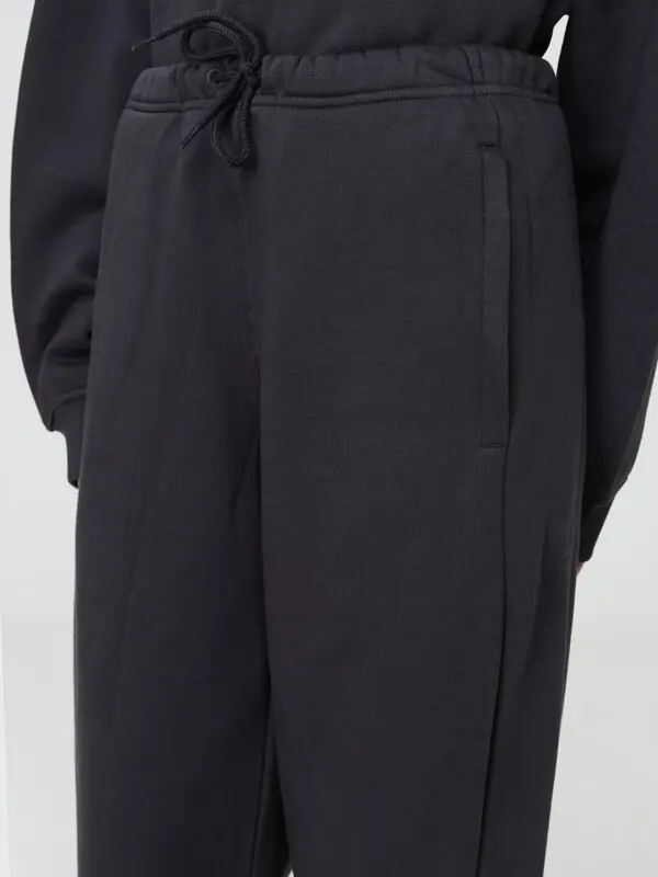 ADIDAS ORIGINALS Wide-leg Jogging Pants In Cotton Blend With Drawstring