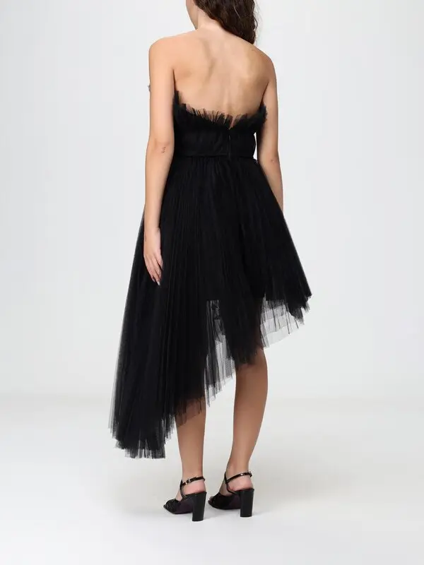 Karl Lagerfeld Off-the-shoulder Asymmetric Tulle Midi Ceremony Dress