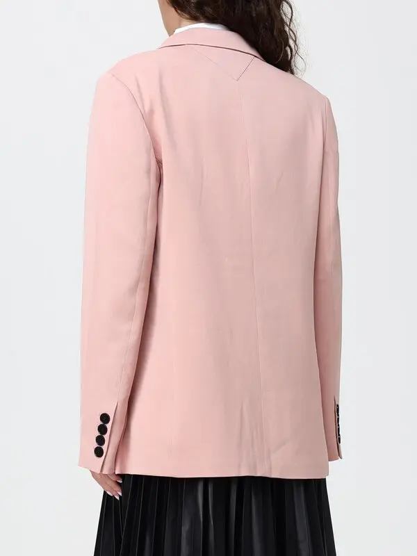 Karl Lagerfeld Single-breasted One-button Viscose Blazer
