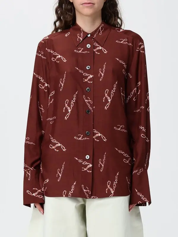 Paul Smith Relaxed-fit Slogan-print Silk-blend Shirt