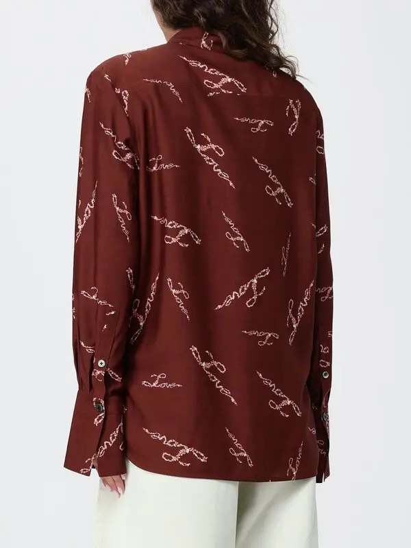 Paul Smith Relaxed-fit Slogan-print Silk-blend Shirt