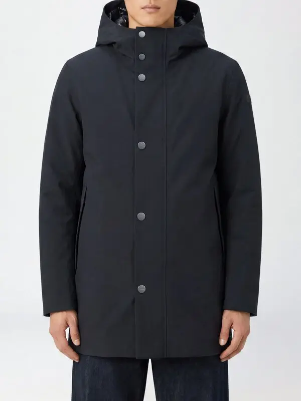 RRD Knee-length Hooded Parka In Recycled Technical Fabric