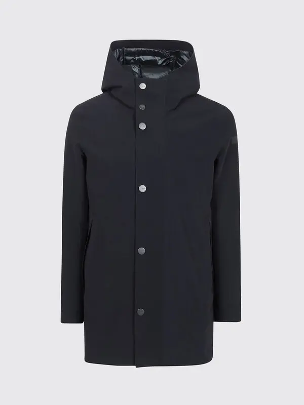 RRD Knee-length Hooded Parka In Recycled Technical Fabric