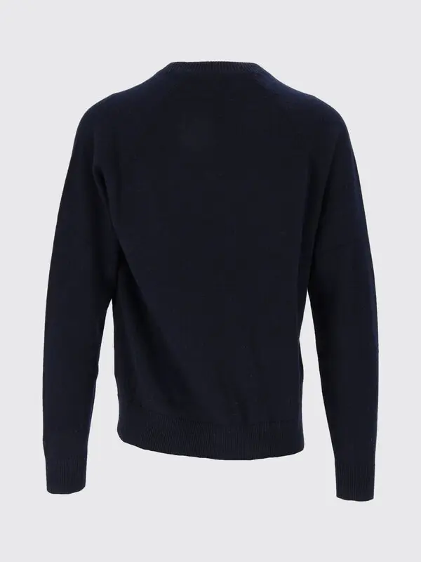 MC2 SAINT BARTH Crewneck Sweater In Pure Cashmere - Blue