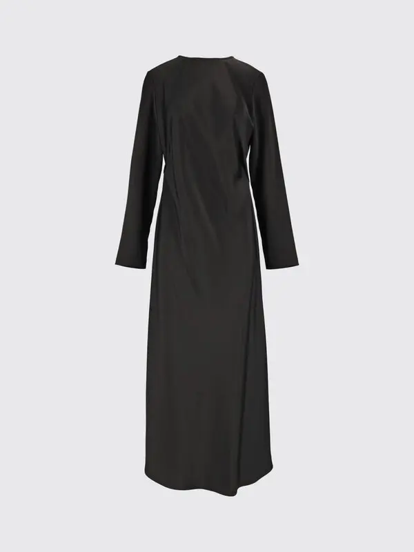 Emporio Armani Long-sleeved Satin Long Evening Tunic