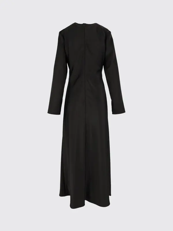 Emporio Armani Long-sleeved Satin Long Evening Tunic