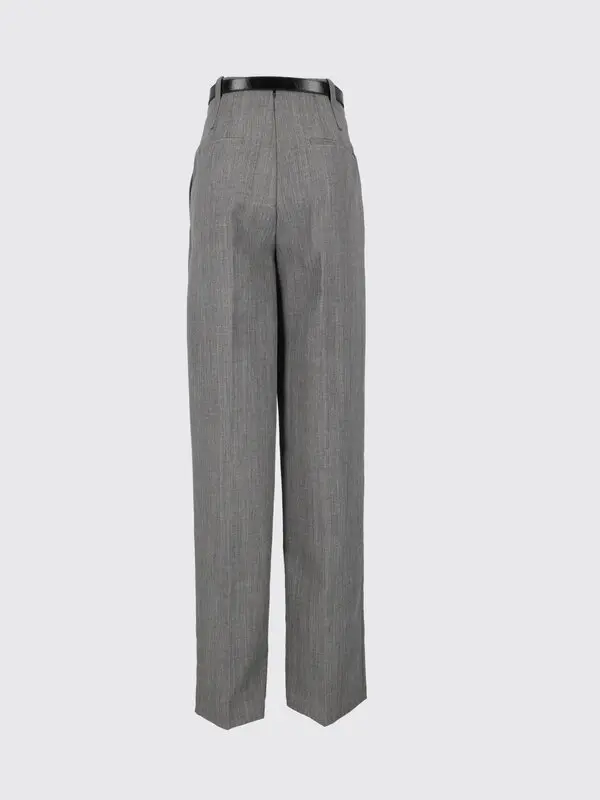 Elisabetta Franchi High-waisted Virgin Wool Palazzo Pants