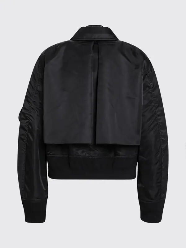 SACAI X CARHARTT WIP Nylon Bomber Jacket With Patch Pockets And Zip Closure