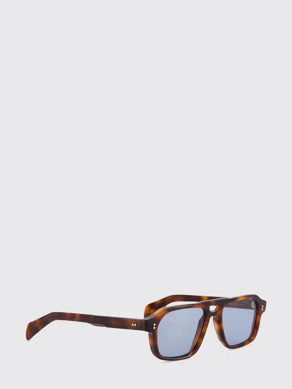 CUTLER & GROSS Tortoiseshell Acetate Aviator Sunglasses With Double Bridge